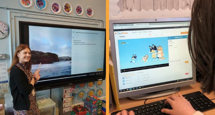 Troon Primary School Case Study & Testimonial | ClickView